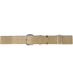 Augusta Sportswear Elastic Baseball Belt, Vegas Gold, One Size, Model:6002