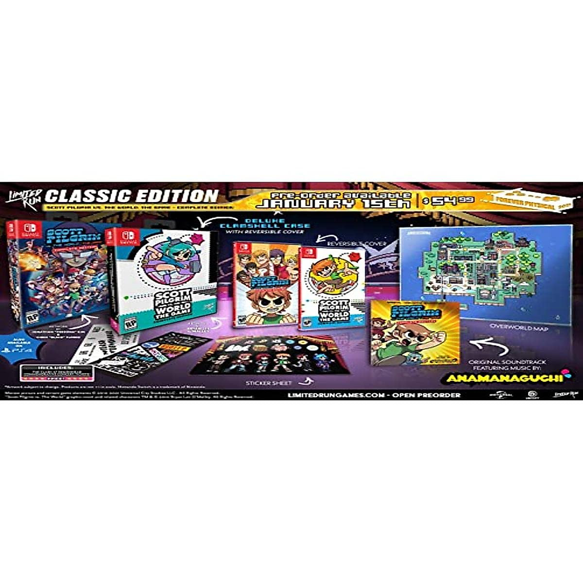 LIMITED RUN GAMES Scott Pilgrim Vs. The World: The Game - Classic Edition (import)