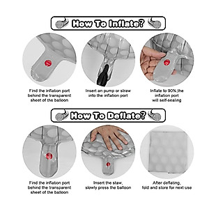 8 PCS Golf Balloons Golf Themed Party Decorations,2 Pcs Inflatable Golf Club 6 Pcs 18'' Huge Golf Ball Balloons,Party Accessory,Foil Mylar Golf Ball Balloons For Birthday Sports Graduation Party