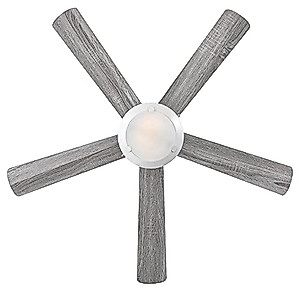 Westinghouse 7305500 Comet LED Ceiling Fan, 52 Inch, White, Frosted Glass
