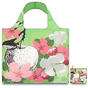 LOQI Prima Blossom Reusable Shopping Bag, Multicolor