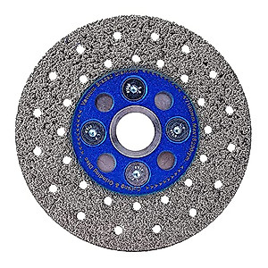 4" Tile Grinding Blade Porcelain Tile Saw Blade with Arbor 5/8"-11 for Cutting and Grinding Granite Marble Tiles