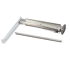 Stainless Steel Sneeze Guard Protector Assembly - Right Hand