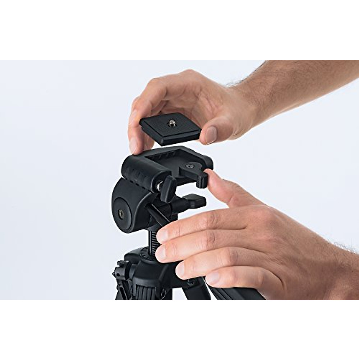 Bosch BT150 Compact Tripod with Extendable Height for Use with Line Lasers, Point Lasers, and Laser Distance Tape Measuring Tools, Black