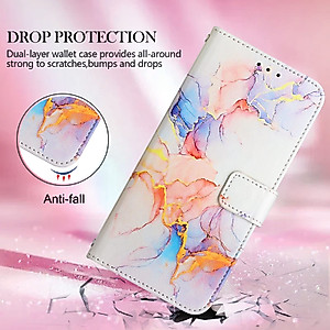 Case for Oppo Reno 6 Pro 5G Cover,Case for Oppo Reno6 Pro 5G PEPM00 CPH2249 PU Leather Flip Cover Stand Cases Cover White