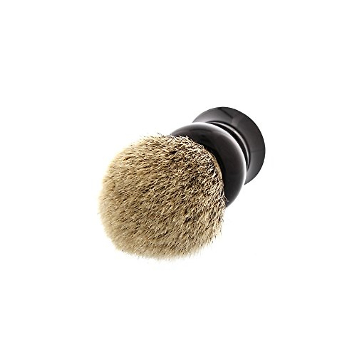 West Coast Shaving 100% Silvertip Quality Shaving Brush with Dense Knot. (Black-Lantern)