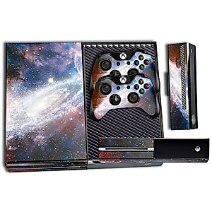 247 Skins Graphics kit Sticker Decal Compatible with Xbox One and Wireless Controllers - Nebula