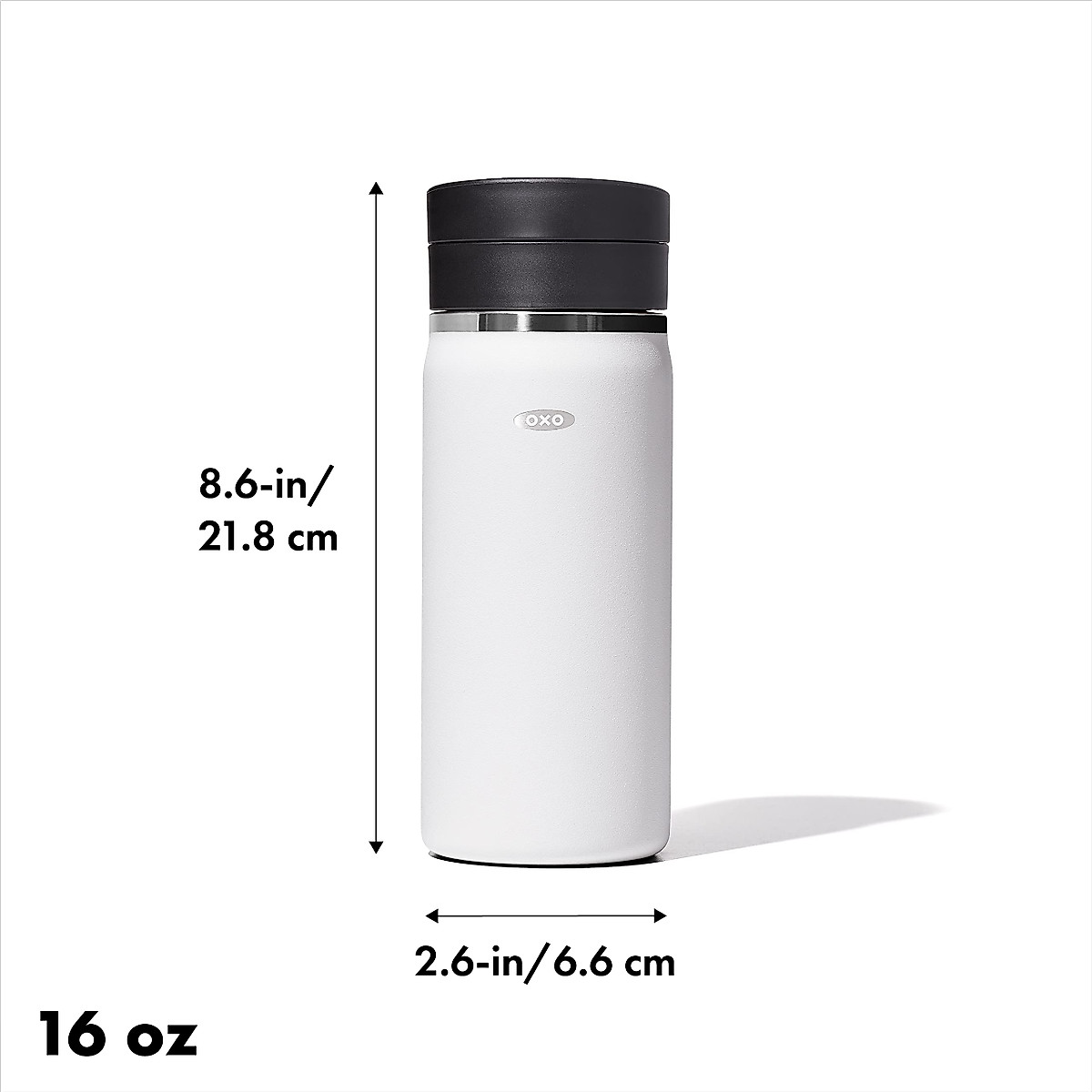 OXO Good Grips 16oz Travel Coffee Mug With Leakproof SimplyClean™ Lid - Quartz