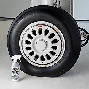 Ceramic Tire Dressing, Tire Protectant, No Tire Shine, No Dirt Attracting Residue 16.9oz Natural Satin/Matte Finish, Aircraft Grade Rubber Tire Care Conditioner, Better Than Automotive Products
