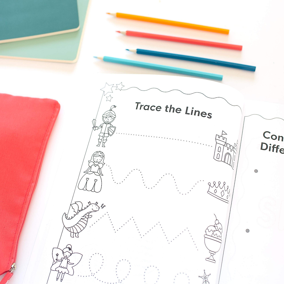 My Magical Preschool Workbook: Letter Tracing | Coloring for Kids Ages 3 + | Lines and Shapes Pen Control | Toddler Learning Activities | Pre K to Kindergarten (Preschool Workbooks)