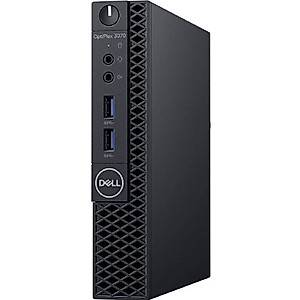 Dell Optiplex 3070 USFF, i5-8500T, 8GB RAM, 128GB SSD, Windows 10 Pro (Renewed)