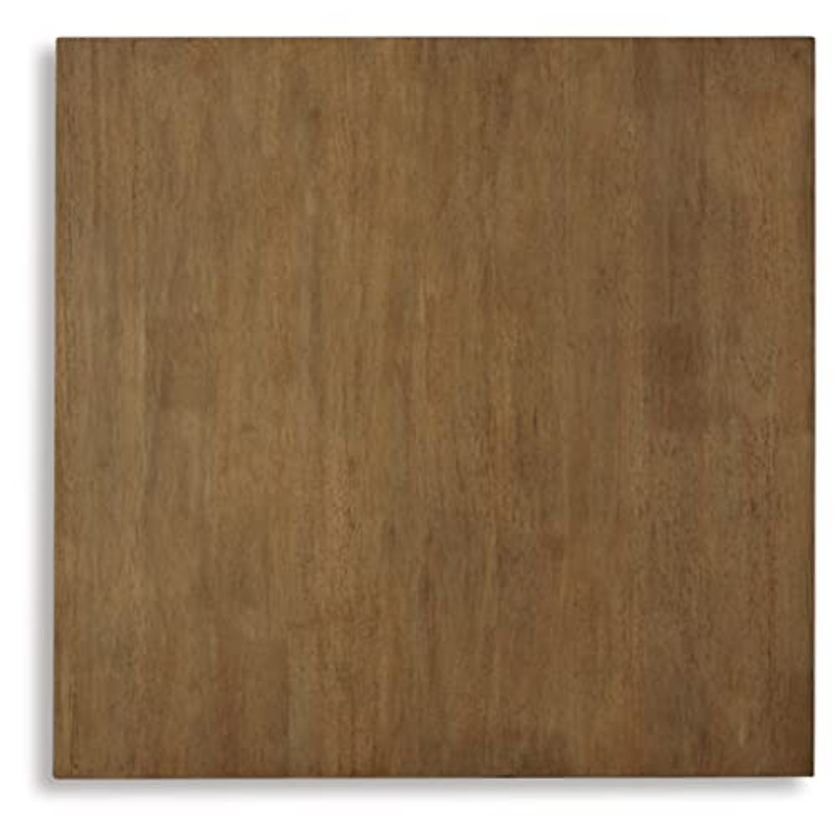 Signature Design by Ashley Shully Square DRM Counter Table, 32"W x 32"D x 36"H, Light Brown