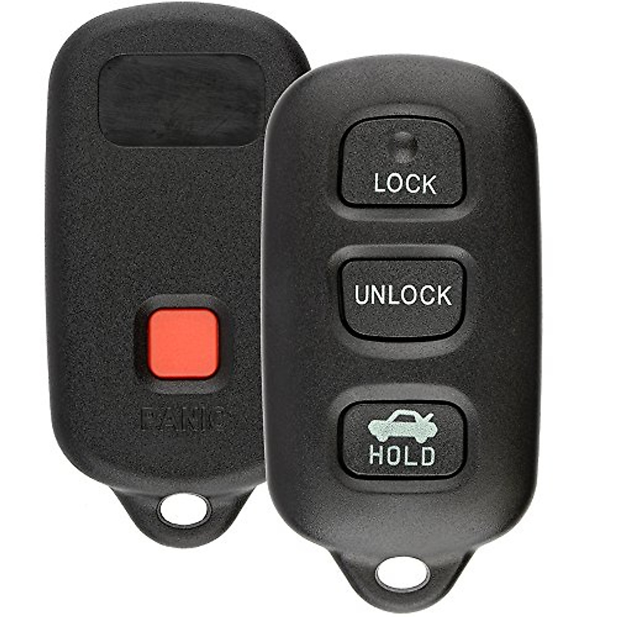 Discount Keyless Replacement Trunk Shell Case and Button Pad Compatible with GQ43VT14T