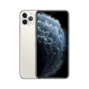 Apple iPhone 11 Pro Max [64GB, Silver] + Carrier Subscription [Cricket Wireless]