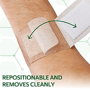 Curad Truly Ouchless Extra Large Silicone Bandages, Flexible Fabric, 8 count