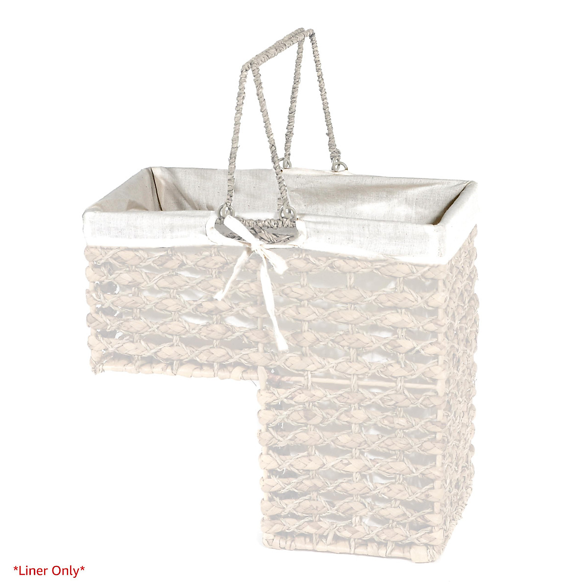 Trademark Innovations Basket Liner, Beige