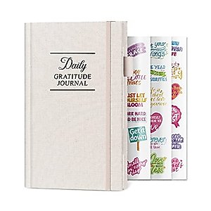 Taja Gratitude Journal for Women & Men 2023 : 5 Minute Journal, Daily Manifestation Mindfulness Journal With Positive & Grateful Prompts For More Happiness, Positivity, Affirmation and Self Care