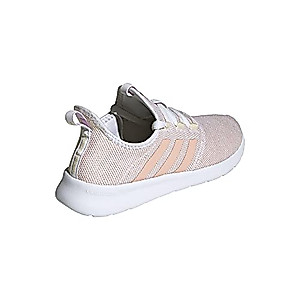adidas Women's Casual Running Shoe, White/Vapour Pink/Wonder White, 8