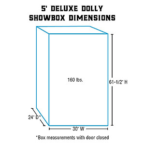 Weaver Leather Livestock Deluxe Dolly Aluminum Tread Plate Show Box