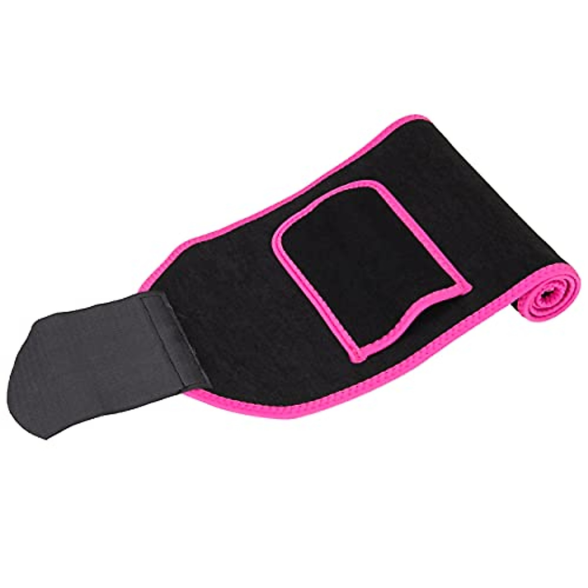 Mind Reader Waist Trainer Belt, Tummy Cincher for Exercise, Slimming Stomach Shaper for Men and Women, Sport Girdle, Neoprene, 30 in., Small, Pink