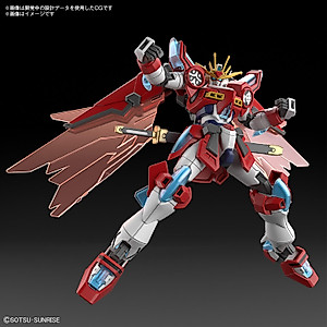 Bandai Hobby - Gundam Build Metaverse - #4 Shin Burning Gundam, Bandai Spirits HG 1/144 Model Kit