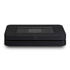 Bluesound Node 2i Wireless Multi-room Hi-Res Music Streaming Player - Black - Compatible with Alexa and Siri