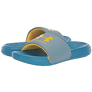 Under Armour Boys' Ansa Fixed Strap, (304) Cosmic Blue/Blue Granite/Tahoe Gold, 5, US