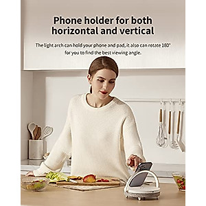 LED Night Light, EZVALO Music Bedside Lamp with Wireless Charger, 4 in 1 Touch Lamp, Portable Bluetooth Speaker, Phone Holder, Dimmable Wireless Charging Lamp Birthday Gifts for Women, Men, Dad, Mom