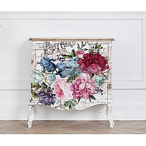 Redesign DÉCOR TRANSFERS® – Imperial Garden Size 44"x30", Cut INTO 6 Sheets 655350635534 Rub on Transfer for Wall or Furniture Decoration