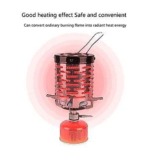 Mini Camping Heater, Outdoor Stainless Steel Tent Heater, Heating Cover with Handle, Suitable for Home and Outdoor Heating, etc(Heating hood)