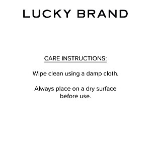 Lucky Brand Printed Wellness Mat - Cushioned Comfort Kitchen Mat - Easy to Clean - Anti-Fatigue & Skid-Resistant - 12mm Montanita Print 20" x 39" - Grey