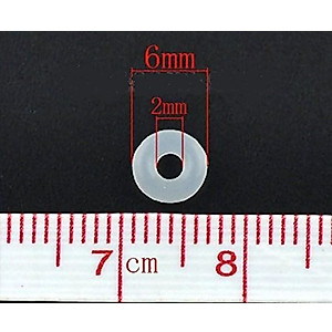 Sexy Sparkles 20 Clear Silicone Stopper Bead Spacer Charm or Clip Over For Snake Chain Charm Bracelet