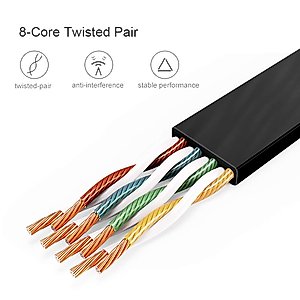 CableCreation USB C to RJ45 Console Cable 6 Feet USB Serial Adapter Compatible with Router, Cisco, NETGEAR, Windows, macOS, Linux, Black