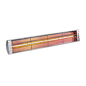 Bromic Heating BR-ECB40 220-240V 4000W Stainless Steel Cobalt Electric Radiant Patio Heater