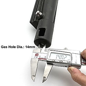 Direct Store Parts Kit DG224 Replacement for Jenn Air Gas Grill Repair Kit Gas Grill Burner and Heat Plate- 4 Pack (Cast Iron Burner + Stainless Steel Heat Plates)