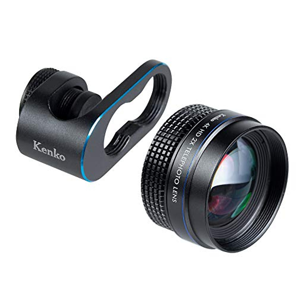 Kenko Real Pro KE-RP065WM Clip Wide 0.65x and Macro Lens for Smartphone/Tablet/Notebook Black