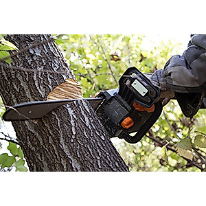 WEN Cordless Electric Chainsaw, 16-Inch Brushless with 40V Max 4Ah Battery and Charger (40417)
