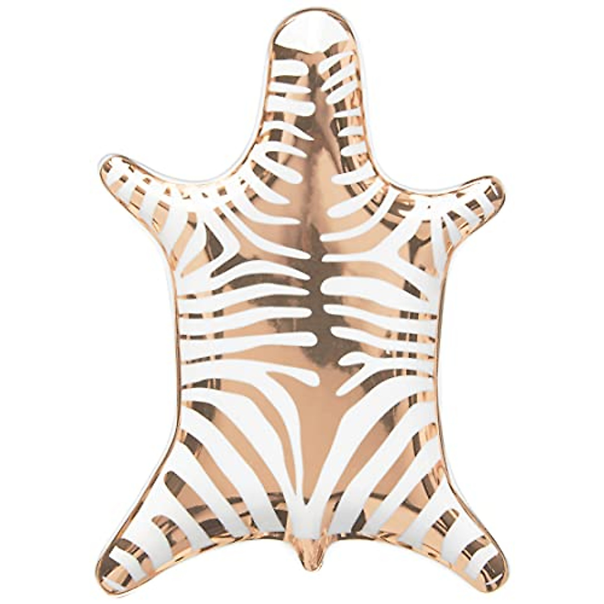 Jonathan Adler Metallic Zebra Dish, Gold