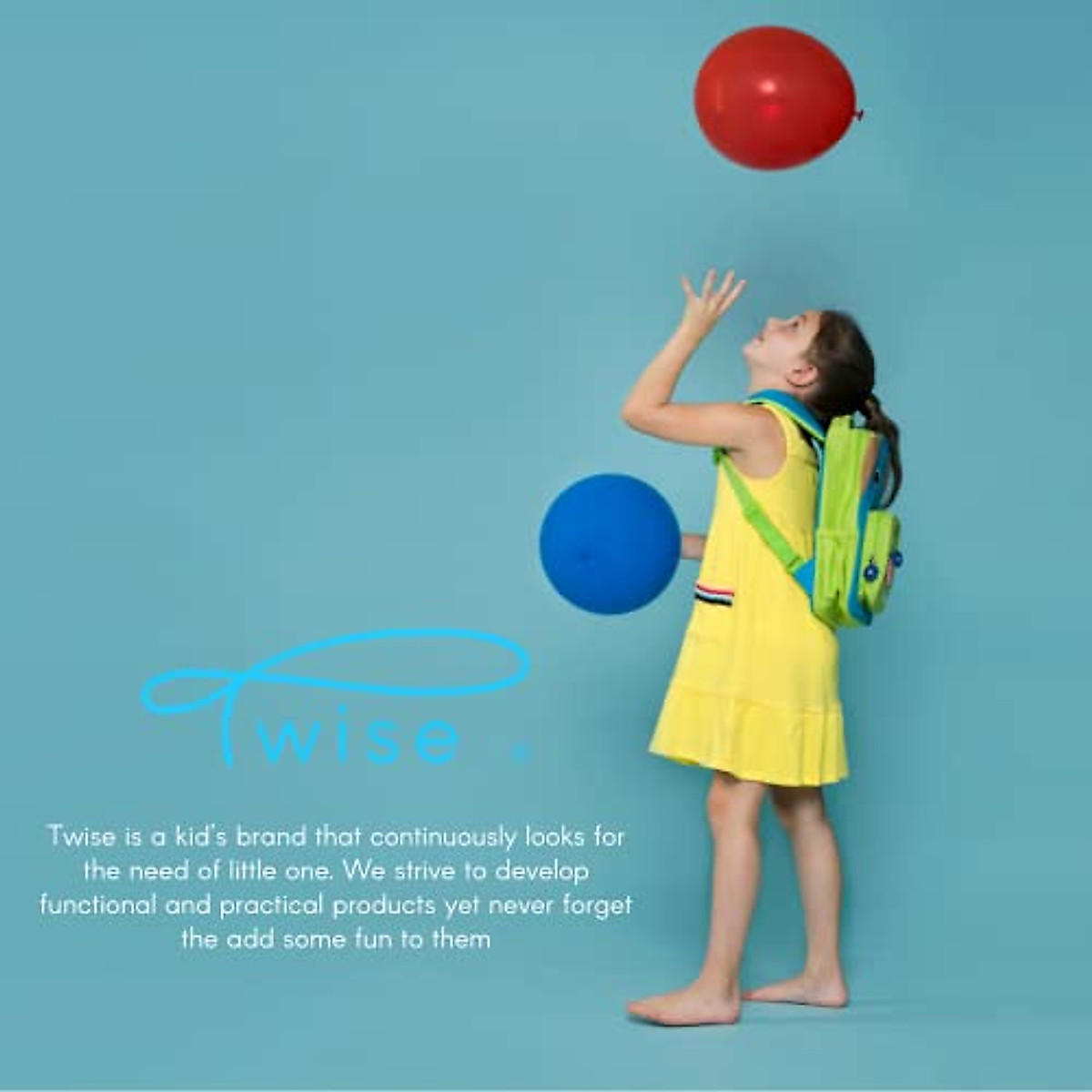 TWISE SIDE-KICK LUNCH BAG FOR SCHOOL OR TRAVEL (DINO)