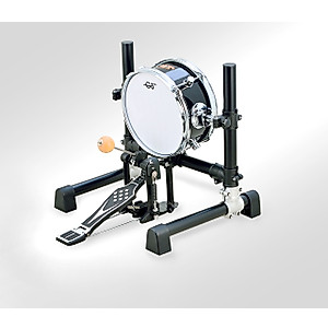 Goedrum GBD10 10 inch Electronic Kick or Bass Drum Color Black/Metal Drum Shell