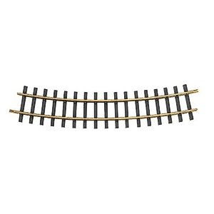 Bachmann Industries Large "G" Scale Universal Brass Track with 5' Diameter Curve (12 per Box)