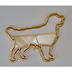 GOLDEN RETRIEVER OUTLINE DOG BREED FRIENDLY FAMILY PET COOKIE CUTTER MADE IN USA PR626
