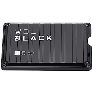 WD_BLACK 2TB P10 Game Drive - Portable External Hard Drive HDD, Compatible with Playstation, Xbox, PC, & Mac - WDBA2W0020BBK-WESN
