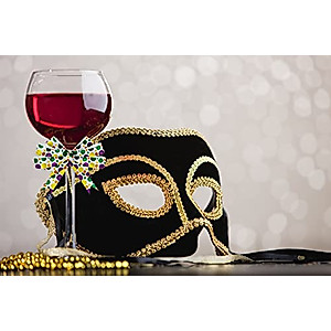 ALIBBON 9 Rolls 27 Yards 3/8" Mardi Gras Ribbon Yellow Purple Green Ribbons for Mardi Gras Decor, Grosgrain Ribbon for Mardi Gras Parade Carnival Gift Wrapping Bows Crafting Supplies