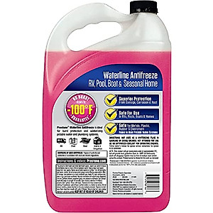 Garden at Home RV/Waterline Antifreeze RVs, Pools, Boats and Seasonal Homes - 1 gal (-100° F), Pink