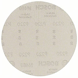 Bosch Professional Set of 5 Sanding Sheets M480 Best for Wood and Paint (Ø 150 mm, Grit P240, Accessories for Random Orbit Sander)