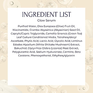 Tru Alchemy Vitamin C Glow Serum | Facial Serum with Bakuchiol, Glycolic & Lactic Acid | Skin Illuminating Serum | Anti-aging Vitamin C Face Serum | Hydrating Face Wrinkle Serum | 1 fl oz/30 ml