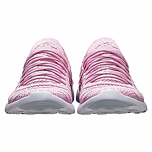 Athletic Propulsion Labs Women's Techloom Wave Shoe, Soft Pink/Bleached Pink/Melange, 7.5
