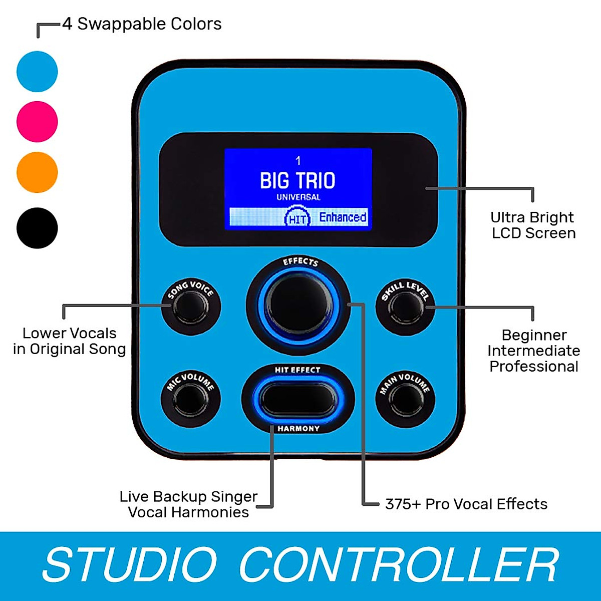 Singtrix Portable Karaoke Machine On Shark Tank, Kids & Adults, All-In-One Karaoke System, 350+Voice Effects & Autotuning, PA Speaker, Party Bundle, Karaoke Microphone, Use Free YouTube Karaoke Songs