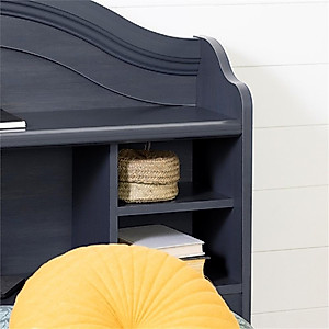 South Shore Summer Breeze Bed Set - Mates Bed and Bookcase Headboard kit